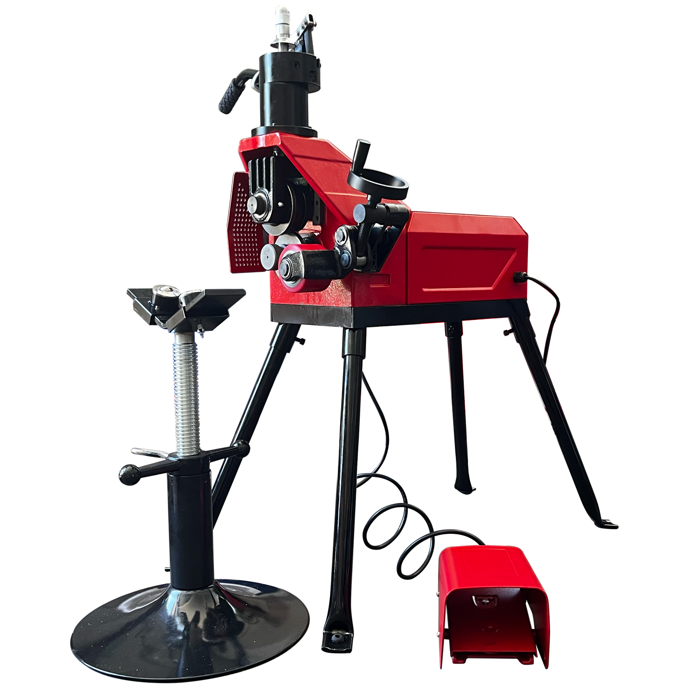 GM1000 Grooving Machine 1" to 8" 750 W Sch10 to Sch40 Hydraulic Roller